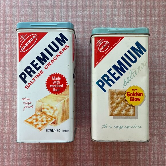 Nabisco | Accents | Vintage Nabisco Saltine Cracker Tins Lot Of 2 ...